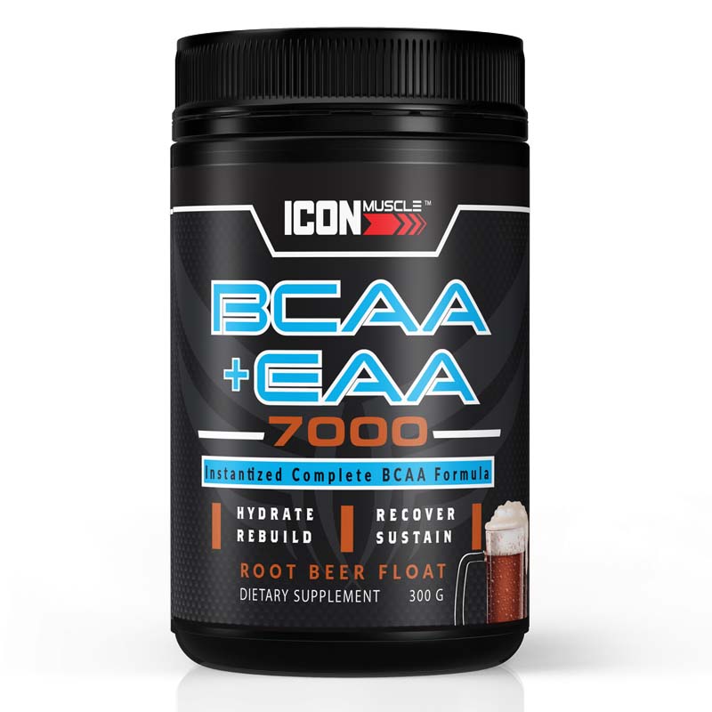 URBAN | ICON MUSCLE BCAA + EAA 7000 ROOT BEER FLOAT 300G 30 SERVINGS ...