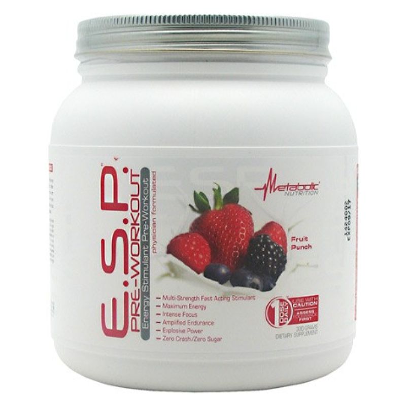 URBAN | Metabolic Nutrition E.S.P. Pre-Workout Fruit Punch, 90 s - URBAN